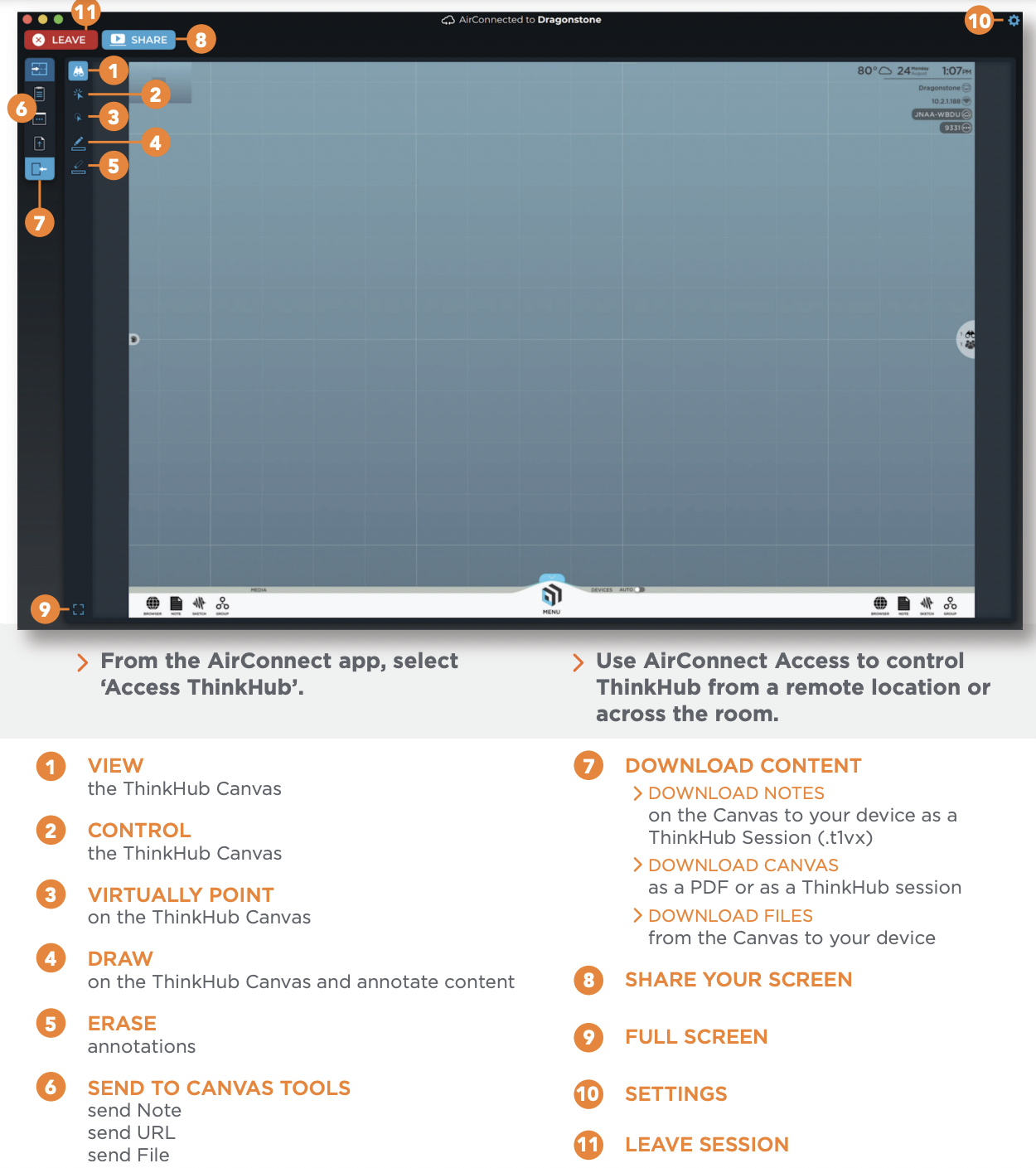 Getting Started with T1V AirConnect
